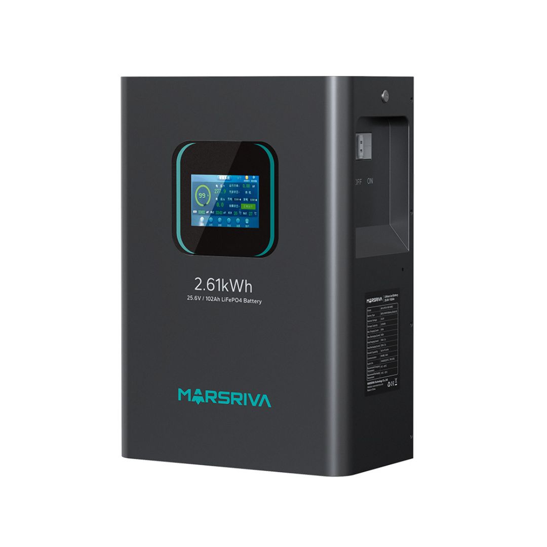 MARSRIVA BATERIA LITIO 2.61KWH MR-LFP24-100-WMD – P&G Electronics