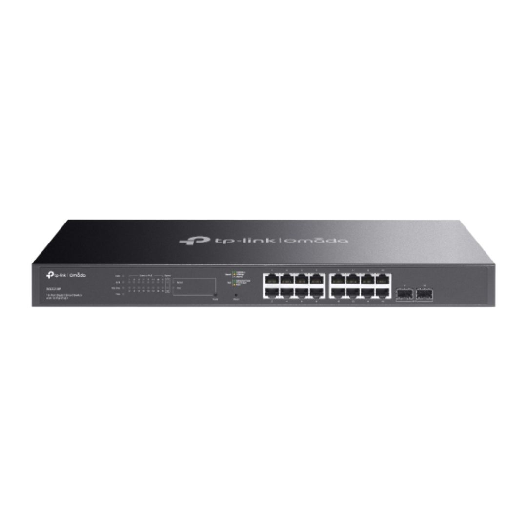 TP-LINK SWITCH JetStream 18-Port Gigabit Smart Switch with 16-Port PoE+ TL-SG2218P – P&G Electronics