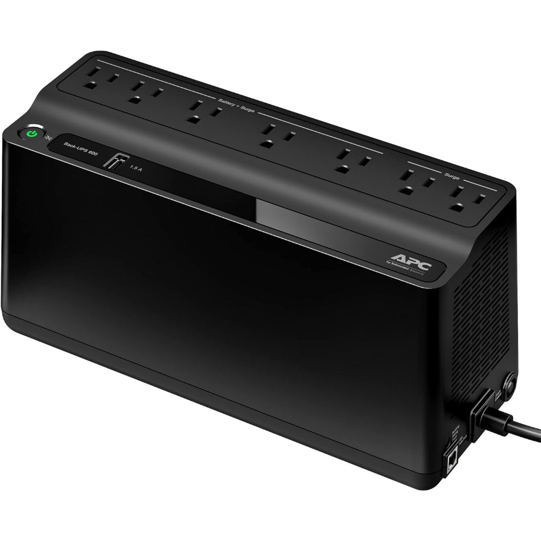 UPS APC 600VA/330W 7 TOMAS 120V – 1 USB – P&G Electronics