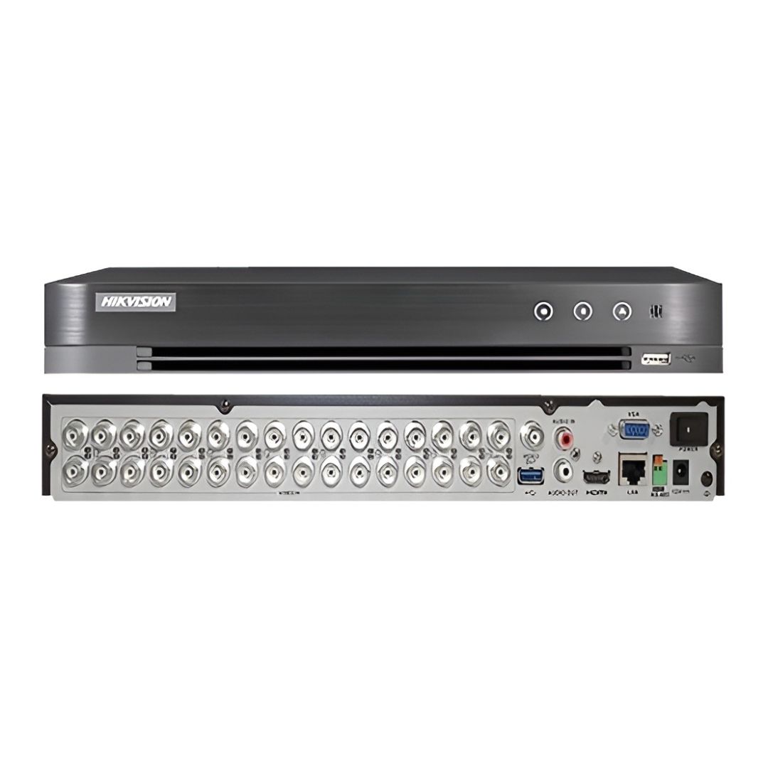 HIKVISION DVR ACUSENSE 2MP (1080P) 32 CANALES TURBOHD + 2 CANALES IP ...