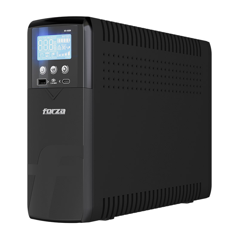 FORZA UPS SMART 1500VA/900W 120V 10-NEMA 1A/1C (ST-1501) – P&G Electronics