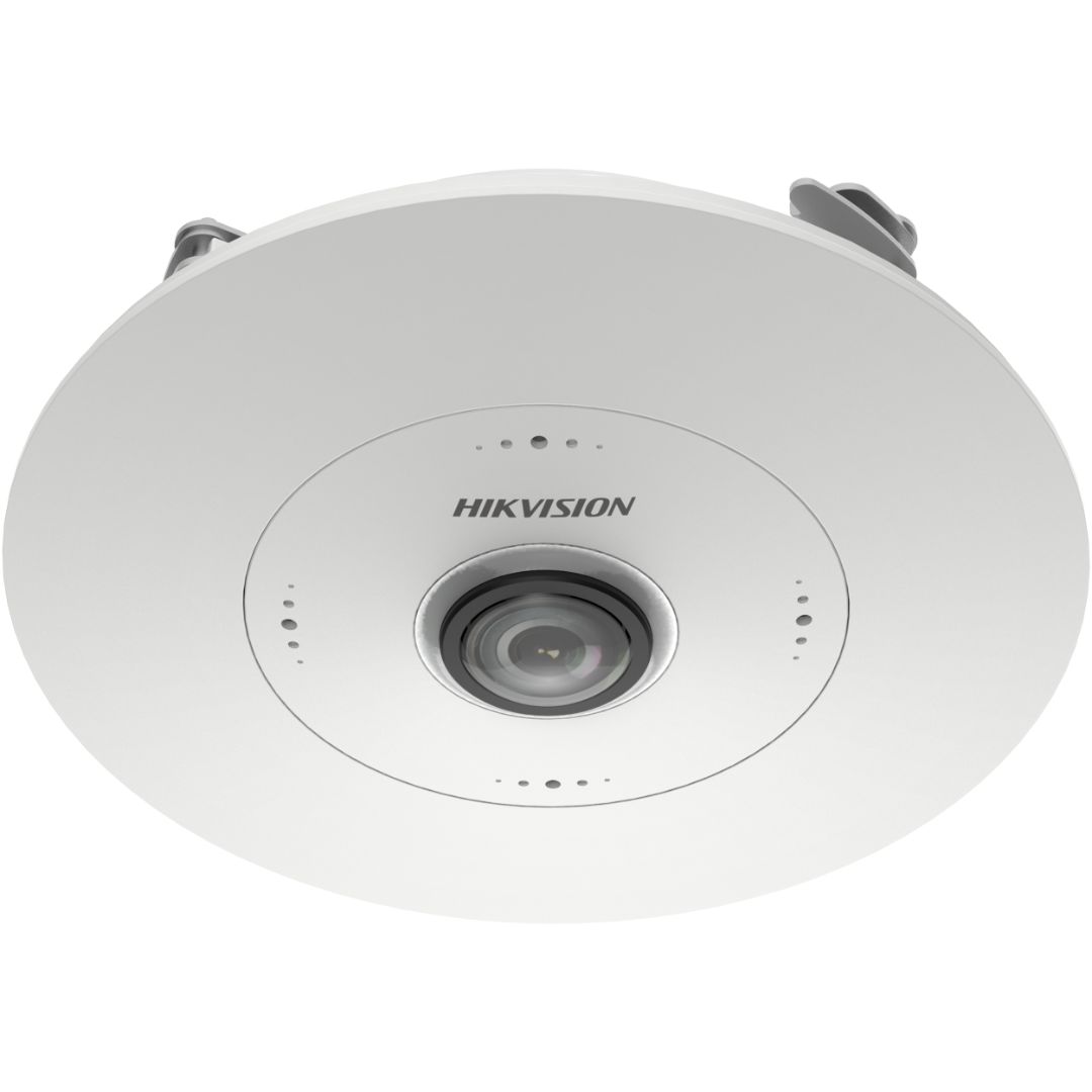 HIKVISION CÁMARA IP 12MP FISHEYE PANORAMICA 180° 360° MONTAJE TECHO ...